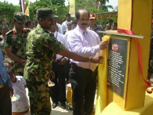 Army continues welfare and social work in Mathagal-Jaffna - Sri Lanka
