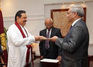 New CJ Mohan Peiris takes oaths - Sri Lanka