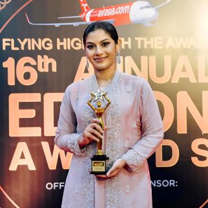 Windy Goonatillake wins Best Sensational Song Award for 'Aiyo Sami ...