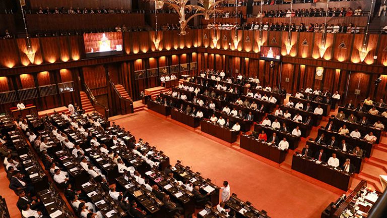 Sri Lanka Government Policy Statement passed unanimously in Parliament ...