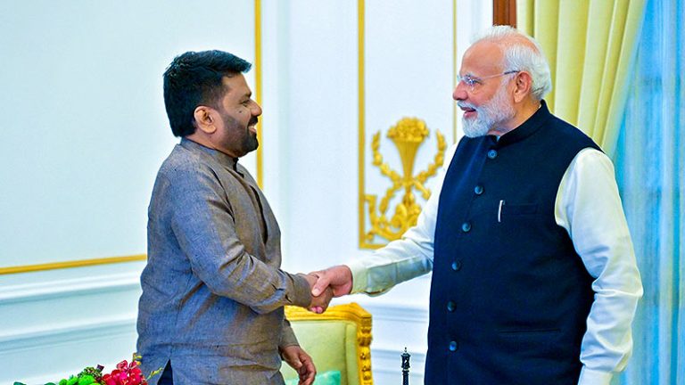 Sri Lankan President Anura Kumara Dissanayake meets Indian Prime Minister Narendra Modi - Sri Lanka
