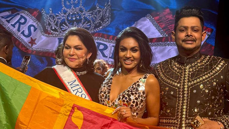 Sri Lanka's Ishadi Amanda secures First Runner-Up title at 40th Mrs ...