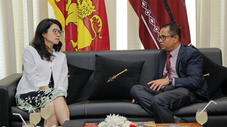 UNDP Sri Lanka's Azusa Kubota meets Sri Lanka Speaker for talks on AI, governance and reforms ...